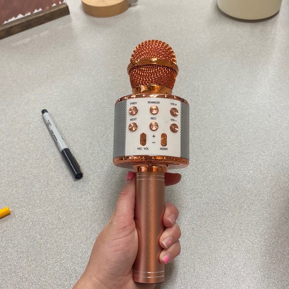 Portable Audio & Video | Brand New Rose Gold Microphone Never Been Used ...